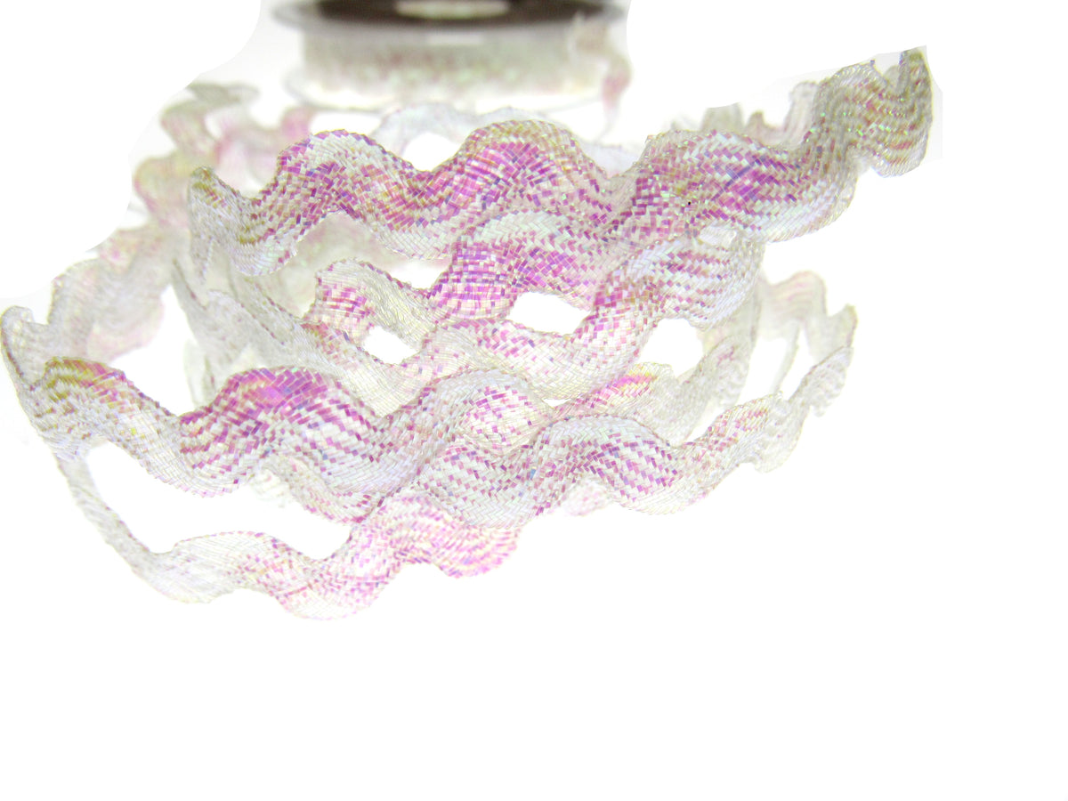 Ric Rac Ribbon Trimming Braid - 6mm Wide - 20m Roll - Rik Rak Braiding ...