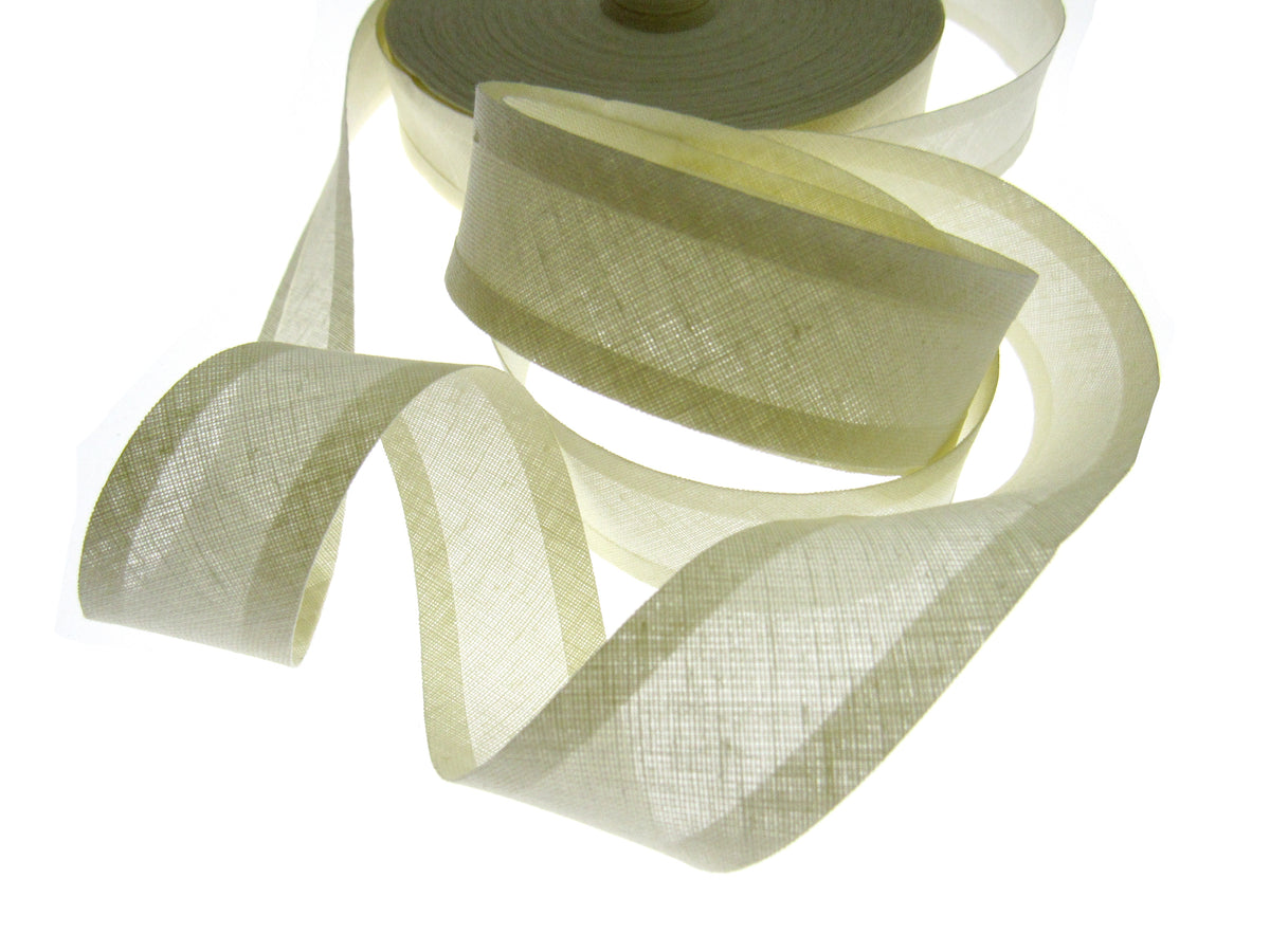 Cotton Bias Binding Bunting Tape - 25mm Wide - 5 x Meters - 100% Cotto ...