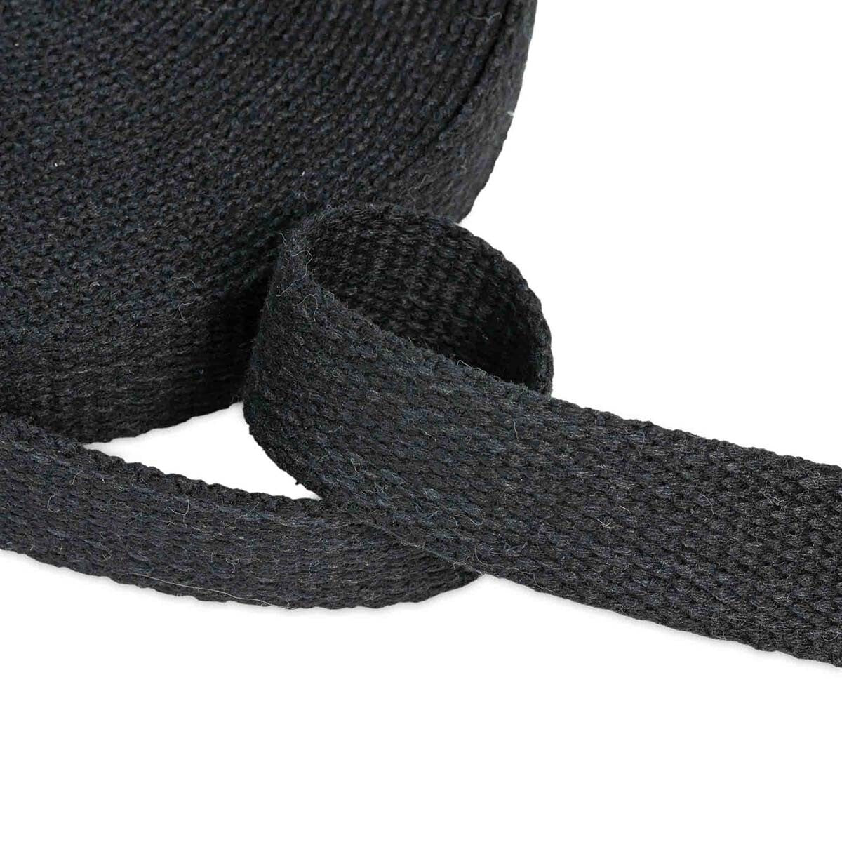 Heavy Duty Cotton Webbing Ideal For Bag Handles & Straps 25mm 30mm 40m ...