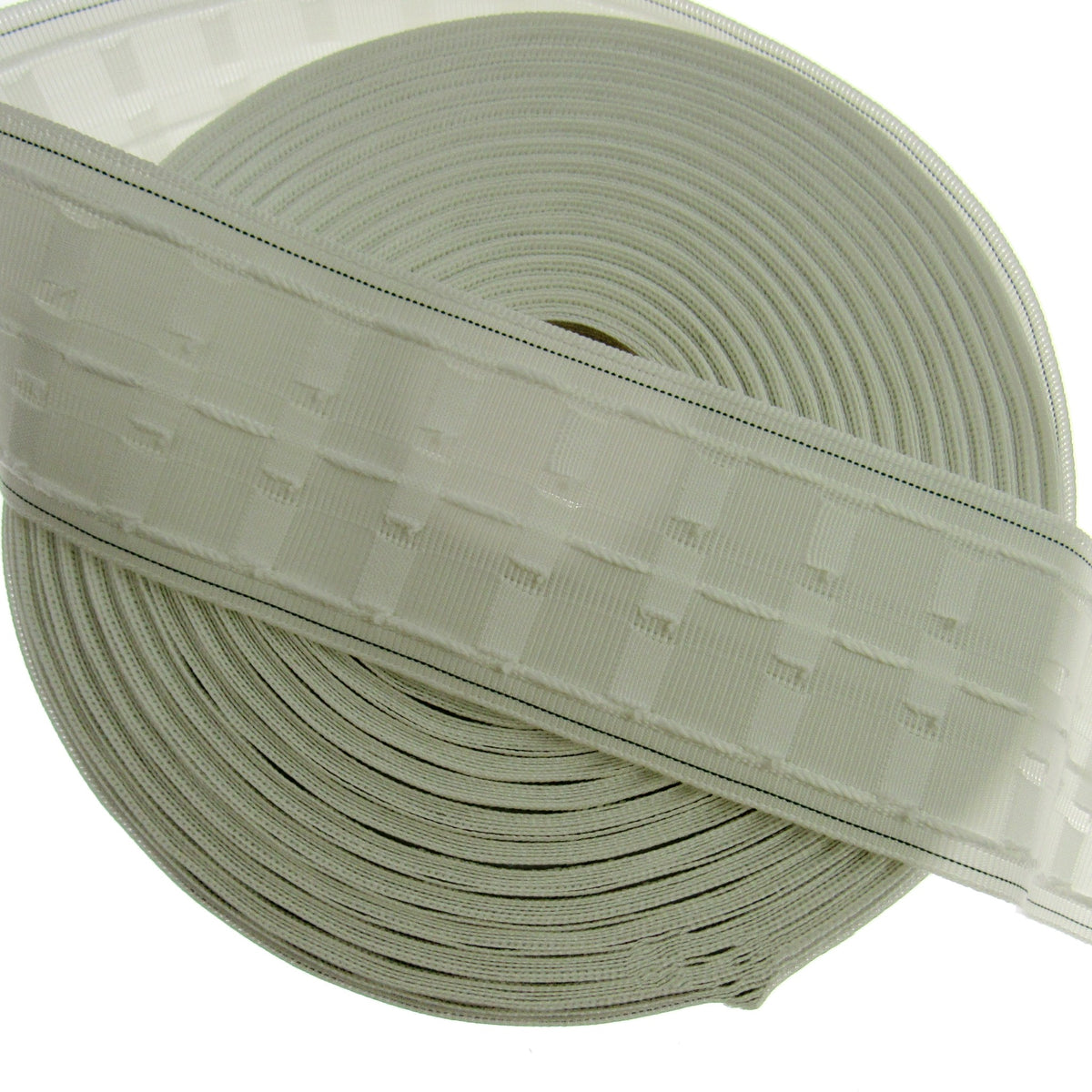 Curtain Header Fire Retardant Pencil Pleat Tape Woven Pockets 76mm 3 I ...
