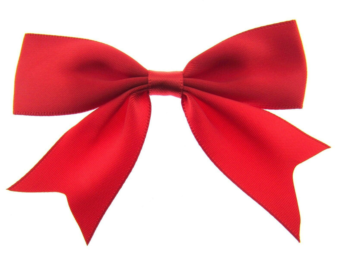 Ribbon Bow Tails - 25mm - 8.5cm Wide - Single Sided Tail Length Approx ...