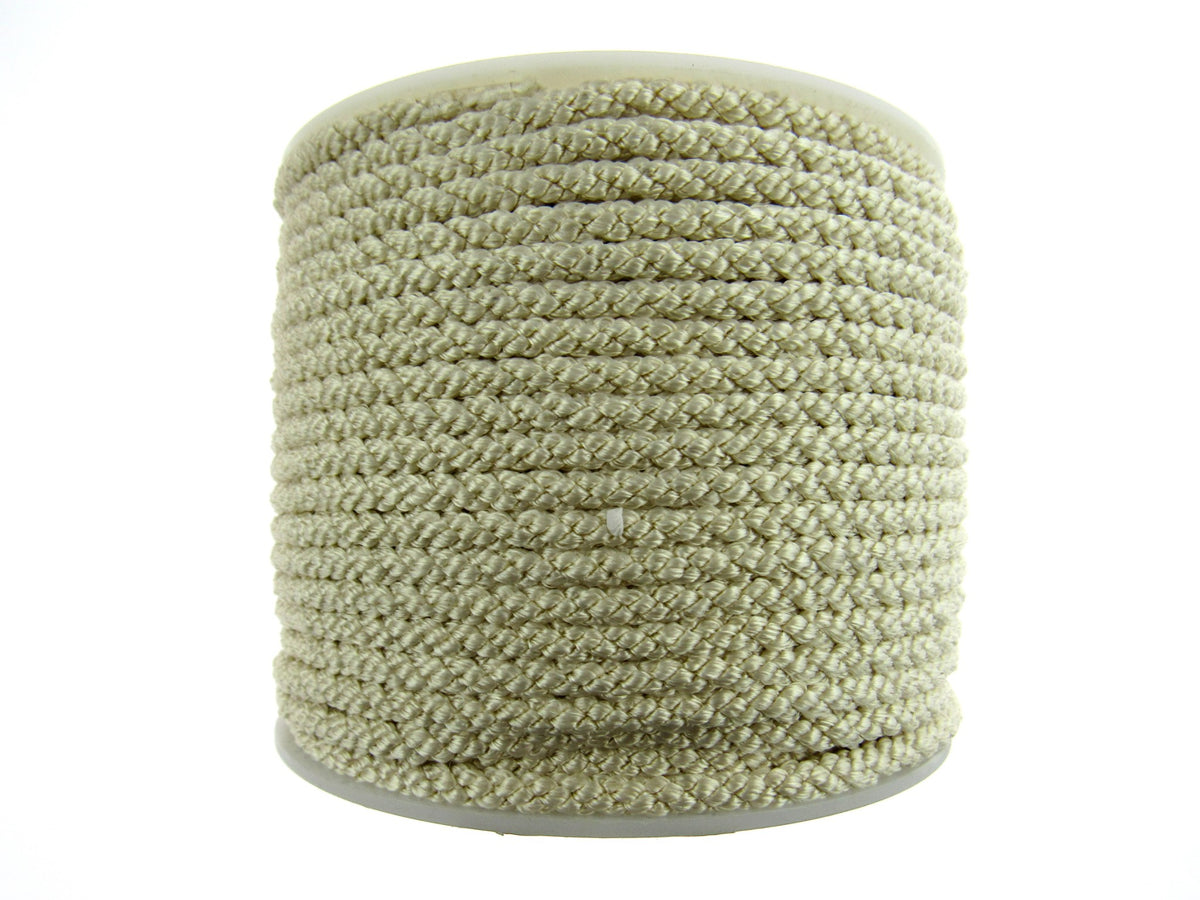 Rayon Braided Lacing Drawstring Cord by British Trimmings - Narrow 4mm ...