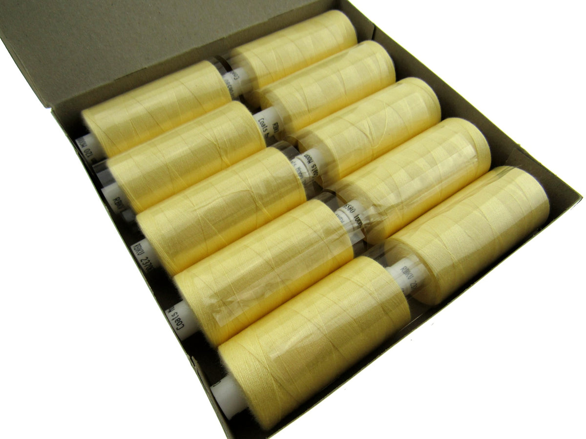 Coats Moon Sewing Thread Price for 1 Reel 1000 Yards Polyester 120s ...